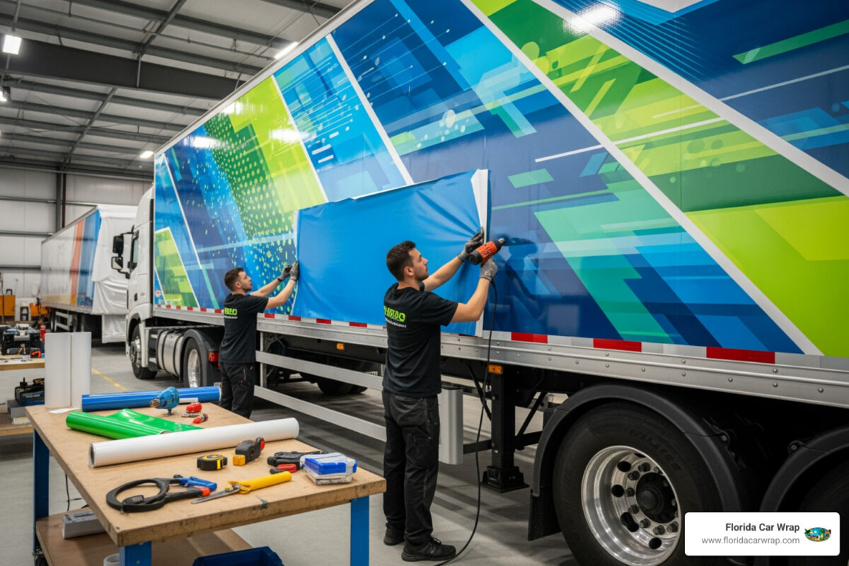 The Easiest Way to Compare Fleet Wrap Services - Florida Car Wrap